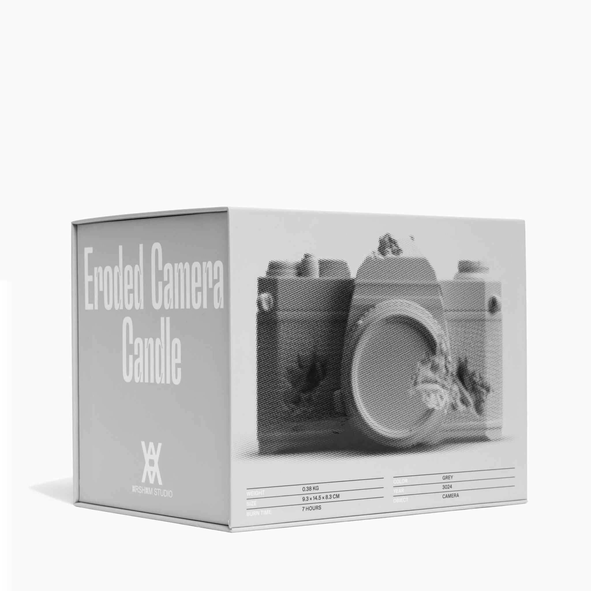 Eroded Camera Candle